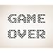 Amazon.com: Vinyl Wall Decal Sticker Game Over OS_AA466m : Tools & Home ...