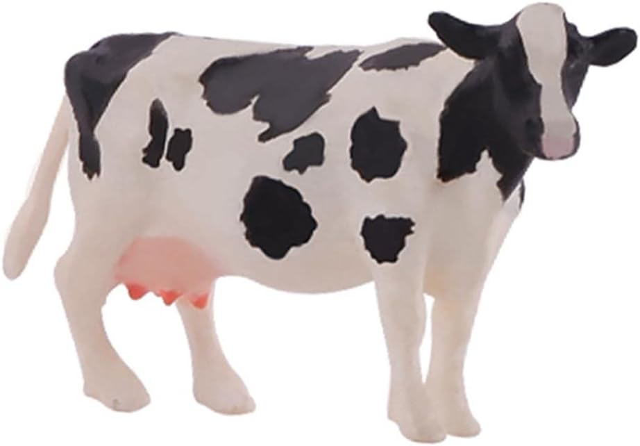 Amazon.co.jp: Toysmith 1/64スケール ミニチュア牛モデル 刺激されたミニ農場動物フィギュア サンドテーブル用 : おもちゃ