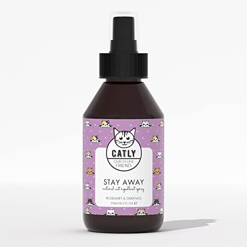 Catly Cat Deterrent Spray - Natural Cat Repellent Spray with Rosemary ...