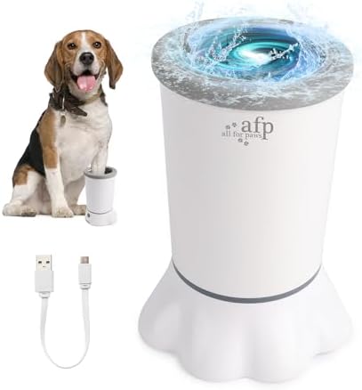 ALL FOR PAWS Automatic Dog Paw Cleaner for Small to Medium Dogs | USB ...