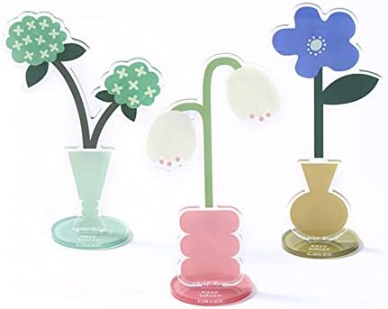 Amazon.com : 6 pcs Cute Flower Table Card Memo Holder Stand, Table ...