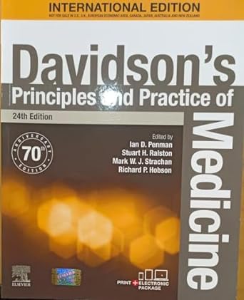 Buy DAVIDSON'S PRINCIPLES AND PRACTICE OF MEDICINE (S) Book Online at ...