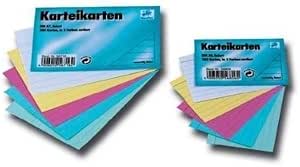 Kartei-Karte A8 200 St : Amazon.es: Oficina y papelería