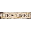 Amazon.com: snowsun Metal Sign Tea Time Vintage Signs Retro Tin Signs ...
