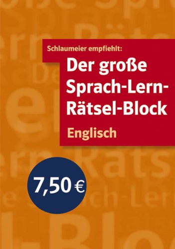 Der große Sprach-Lern-Rätsel-Block, Englisch : Amazon.de: Bücher