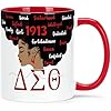 Amazon.com | Cabtnca Delta Sigma Theta Sorority Gifts - Delta Mug, DST ...