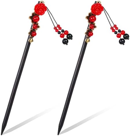 Amazon.com : Chinese Hair Sticks 4 PCS Chinese Hair Sticks Retro ...