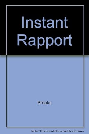 Instant Rapport : Brooks, Michael: Amazon.in: Books