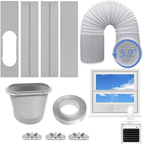 Amazon.com: Kxuhivc Portable Air Conditioner Window Vent Kit ...