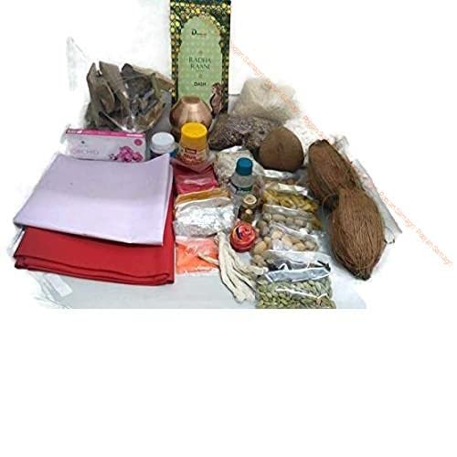 Shri Shyama Satyanarayan Pooja Samagri Kit for Shri Satya narayan god ...