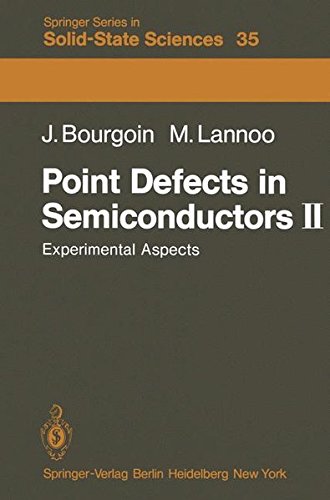 『Point Defects in Semiconductors II: Experimental - 読書メーター