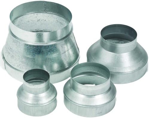 I-sells Metal Ducting Short Reducer 150mm to 100mm Concentric Pressed ...