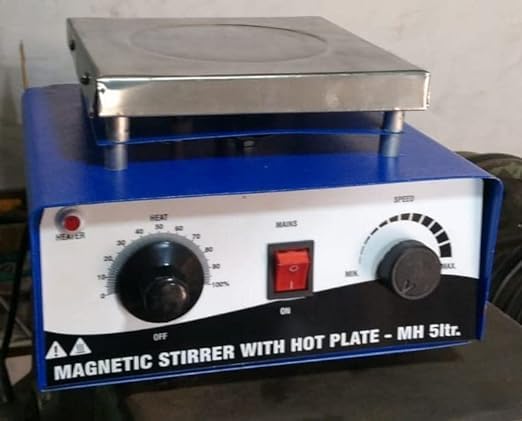 ELECOPTO Magnetic stirrer with hot plate- 5 litre : Amazon.in ...