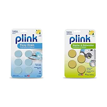 Plink Fizzy Drain Freshner, Prevents Buildup and Maintains a Clear ...