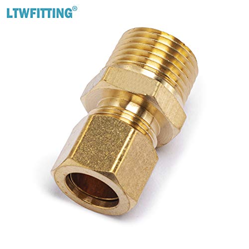 Snapklik.com : LTWFITTING Brass 1/2-Inch OD X 1/2-Inch Male NPT ...