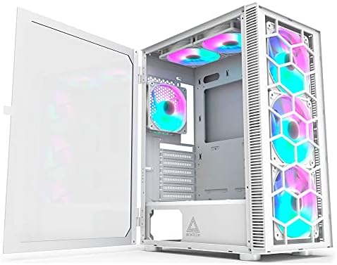 Amazon.in: Buy Galax (Rev-06W) Revolution 06 White with 4 RGB Fans ...