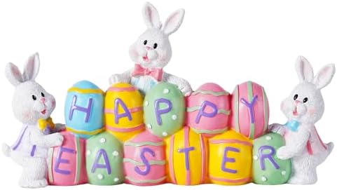 Amazon.com: Fun Express Eggs & Easter Bunnies Tabletop Decoration ...