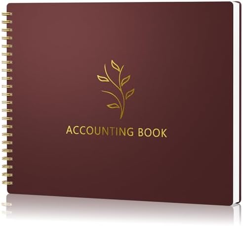 Amazon.com : AKONEGE Accounting Ledger Book for Small Business ...