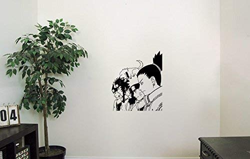 Buy Uzumaki Naruto Vinyl Wall Decals Shikamaru Nara Neji Hyuga Akimichi ...