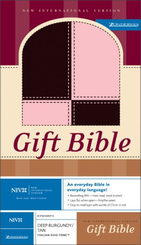 NIV Gift Bible: Zondervan: 9780310924388: Amazon.com: Books