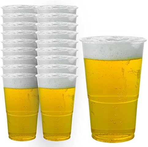 Choice Dining® Pack of 50 Strong Reusable & Washable Dinnerware Pint ...