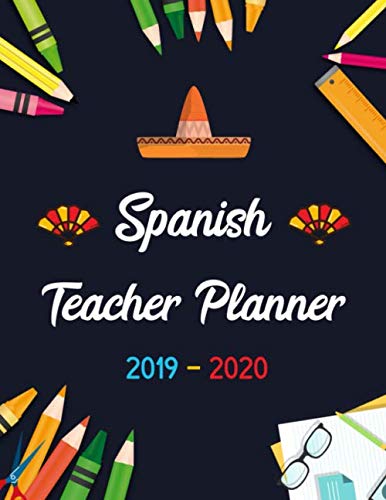 Spanish Teacher Planner: Undated Grateful Teacher Planner: Academic ...