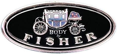 Amazon.com: DBGVentures Body by Fisher Door Sill Plate Decal Emblem