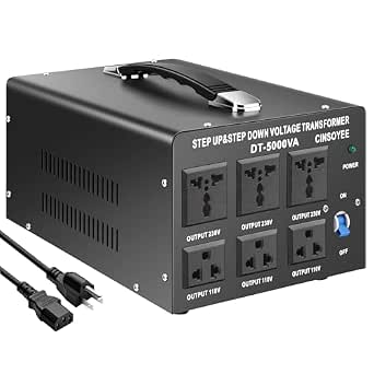 Amazon.com: 3000W Voltage Converter Transformer,220V to110V/110 to 220V ...