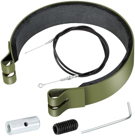 Amazon.com: GREHUA Rear 4" Drum Brake Band Pin Brake Handle Lever Brake ...