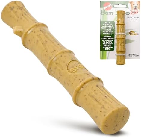 Pet Supplies : SPOT Bam-Bones Plus Bamboo Stick - Bamboo Fiber & Nylon ...