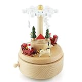 ・ブランド:Takefuns・製造元:Takefuns・製造元/メーカー部品番号:PA55-box-Snowflake Christmas・伝統的で現代的なデザイン: Takefunsの木製オルゴールのデザインは、物理的なダイナミクスと磁石...