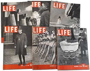 Life Magazine [Six Issues]: November 23, 1936 - December 28, 1936: Luce ...