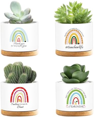 Amazon.com : SAIWEILAI ONLINE 9 Pieces Teacher Appreciation Gifts ...