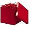 Amazon.com: Hallmark Medium Gift Box with Lid and Shredded Paper Fill ...