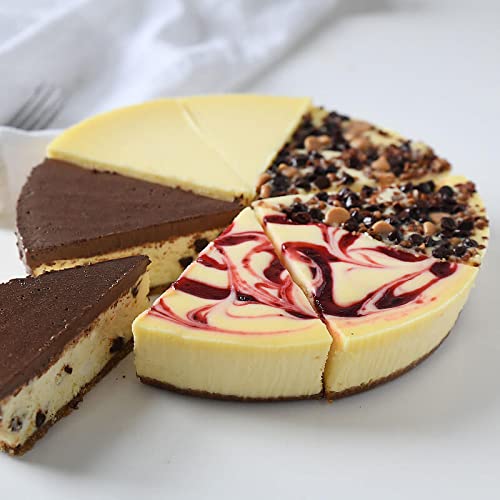 Amazon.com: Premium Cheesecake Sampler with Original, Strawberry ...