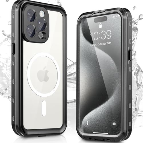 Amazon.com: Hertekdo Waterproof Case for iPhone 16 Pro Max | IP68, Full ...