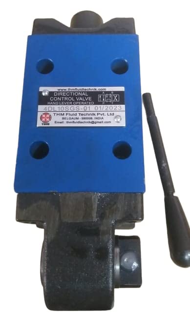 hydraulic LEVER OPERATED DIRECTIONAL CONTROL VALVE 4DL10SGS-01 : Amazon ...