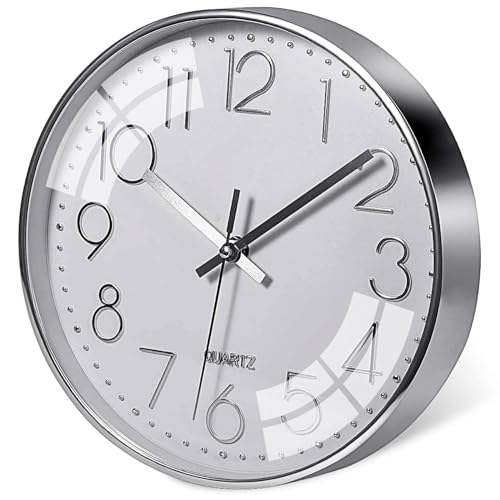 Wanduhr Silber – Die 15 besten Produkte im Vergleich - haushalt-und ...