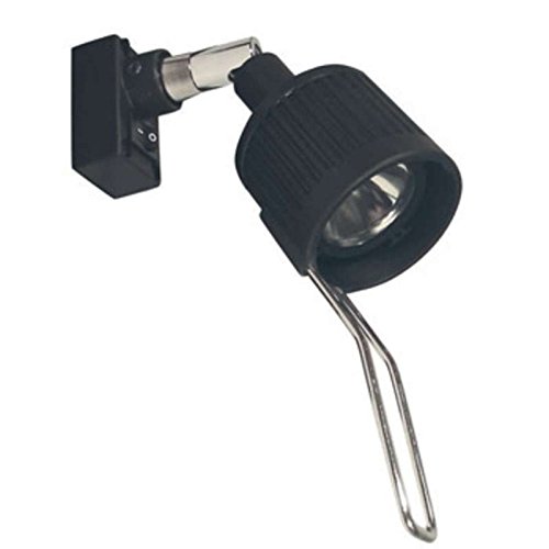 HS760 Series 20 Watt Halogen Spot Light with Rectangular Base, Black ...