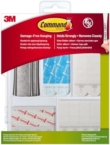 Command Poster Strips, Value Pack - 48 Adhesive Strips, White - Ideal ...