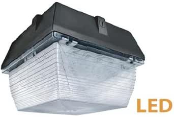 Neptun Light LED-12040-UNV 40 Watt 40W 12" Square Canopy Parking Garage ...
