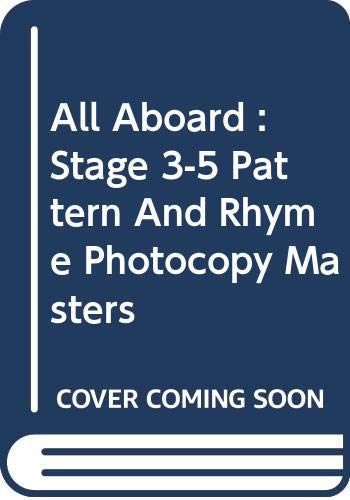 All Aboard: Pattern and Rhyme Stages 3-5 (All Aboard): unknown author ...