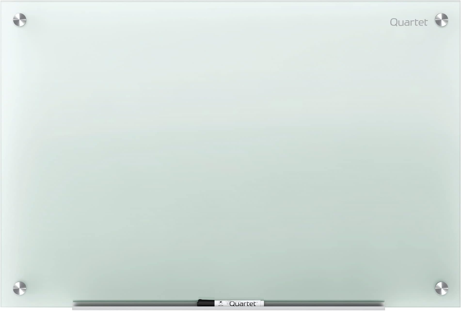Quartet Non-Magnetic Glass Dry Erase White Board, 72"x 48" Whiteboard ...