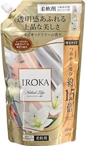 Amazon | 花王 IROKA ネイキッドリリー 詰替大 650ml | 花王(Kao) | 液体柔軟剤