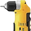 DEWALT DCD740C1 Right Angle Drill Kit, Yellow, 0.5 - Power Right Angle ...