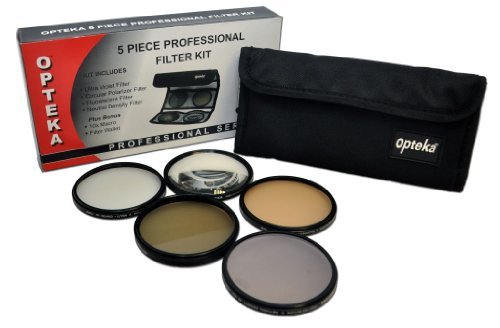 Buy Opteka 58mm High Definition Professional 5 Piece Filter Kit ...