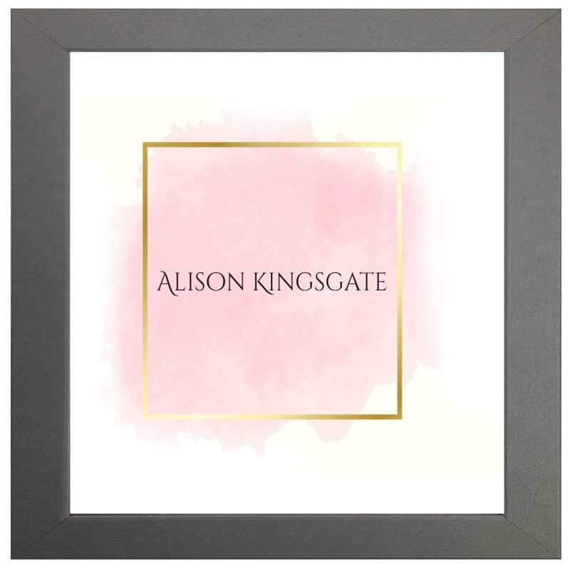 Alison Kingsgate 15x15cm Frame Dark Grey Square Picture Frames ...