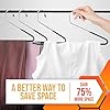 Amazon.com: Open Ended Pants Hangers 20 Pack Non Slip Pants and Jean ...