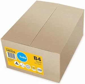 Tudor B4 Envelopes - Heavyweight - Gold - Box of 250: Greeting Card ...