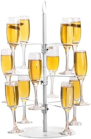 Amazon.com | Cocktail Tree Stand, Wine Glass Flight Tasting Display For ...